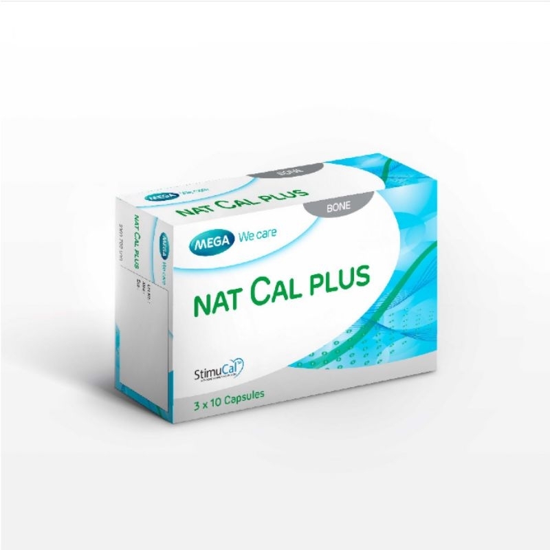 Exp.2026 (30 แคปซูล) Mega We Care Nat Cal Plus เมก้าวีแคร์ แนท แคล พลัส ...