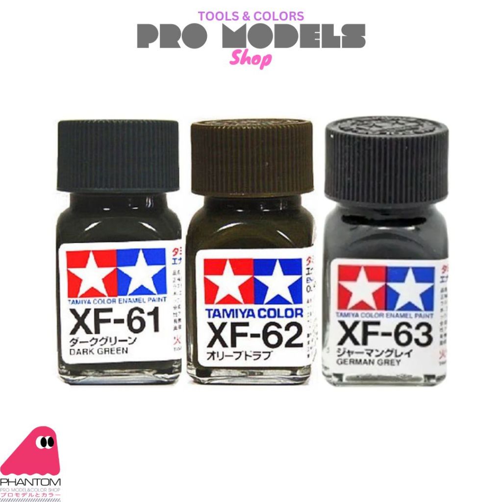 TAMIYA XF61 XF62 XF63 สีสูตรน้ำมัน ชนิดสีด้าน Enamel 10 ml | Shopee ...