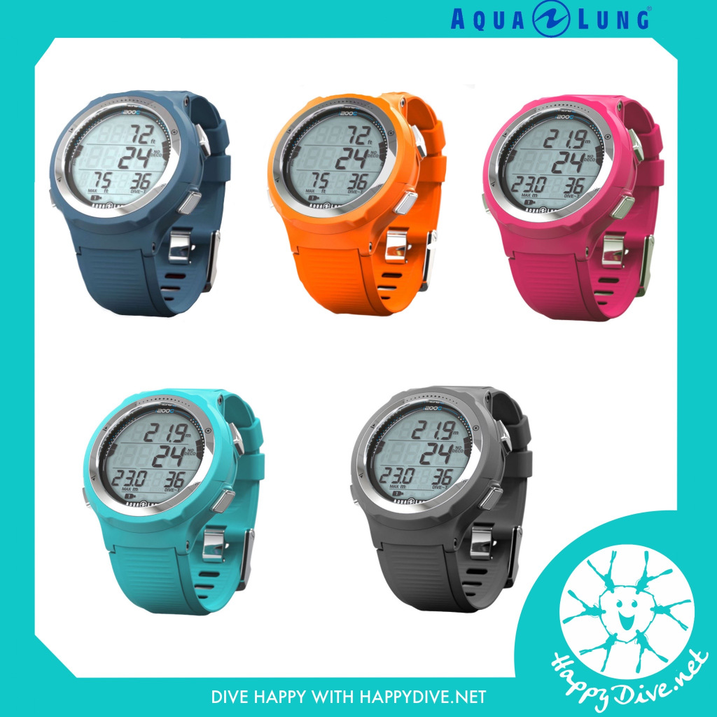 🌊 Aqualung Dive Computer i200C - Divecom ไดฟ์คอมพิวเตอร์ นาฬิกาดำน้ำ ...