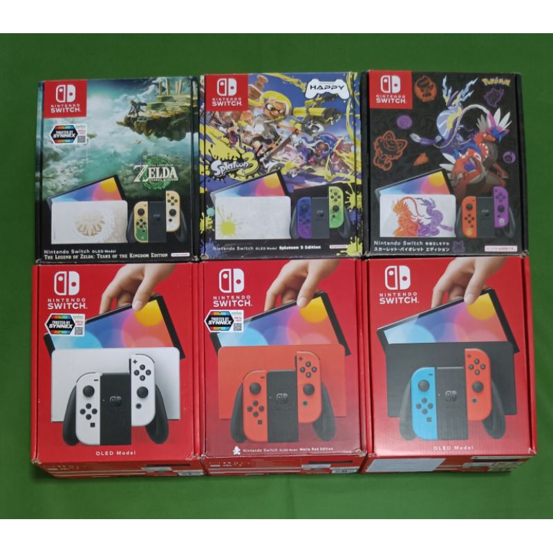 Nintendo Switch Oled , Switch Oled , Nintendo switch ( มือ2 ) สภาพสวย ...