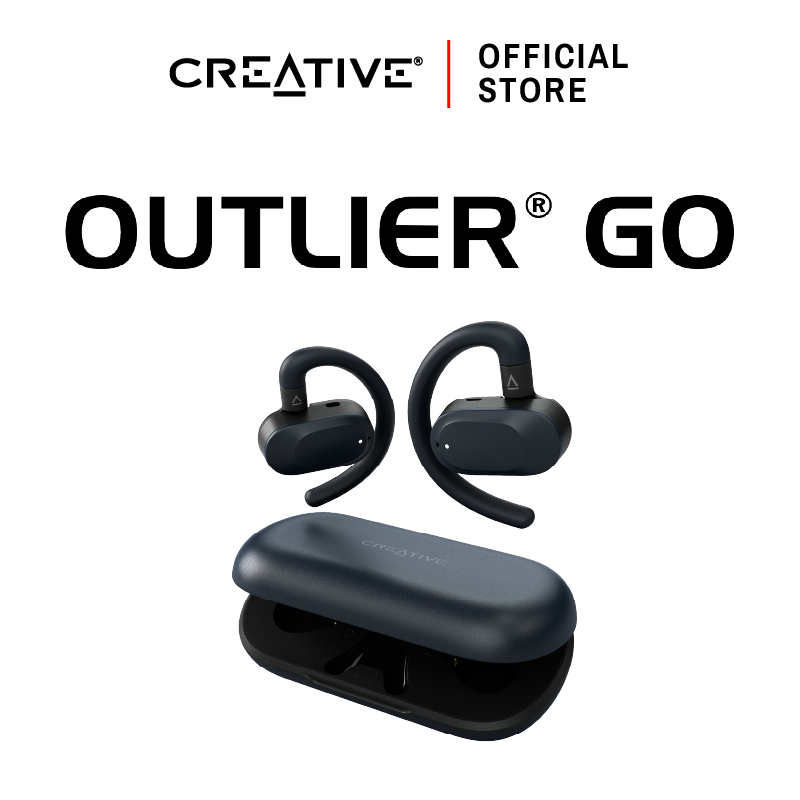 CREATIVE หูฟัง Outlier Go Wireless Open-Ear Headphones with Adjustable ...