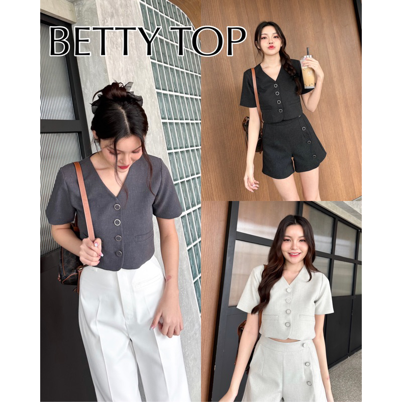 BETTY TOP (เฉพาะเสื้อ) | Shopee Thailand