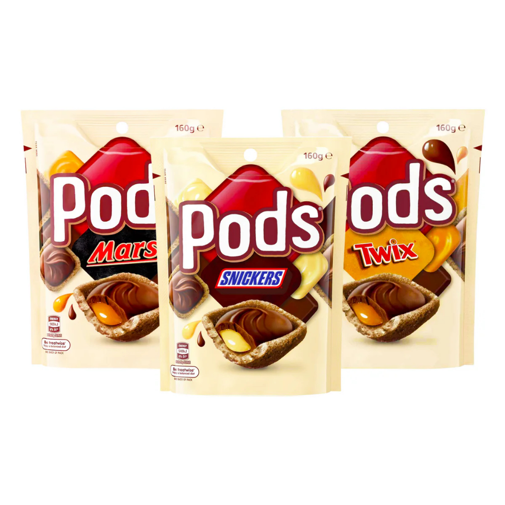 Pods chocolate ขนมบิสกิตสอดไส้ช๊อคโกแลต คาราเมล NET: 160 สินค้าจาก ...