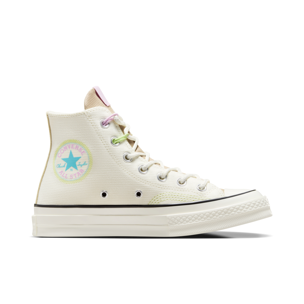 CONVERSE รองเท้าผ้าใบ รุ่น CHUCK 70 HIDE AND SEEK HI CREAM/MULTI COLORS ...