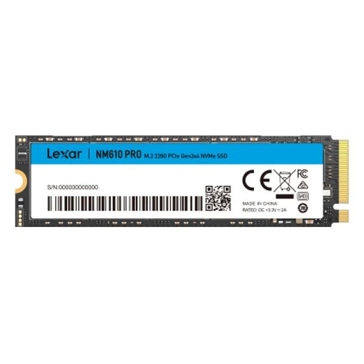 1 TB SSD (เอสเอสดี) LEXAR NM610 PRO - PCIe 3x4 NVMe M.2 2280 ...