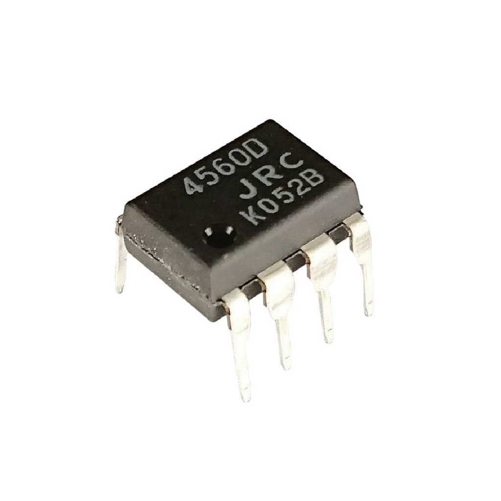 NJM4560D 4560D DUAL OPERATIONAL AMPLIFIER IC ไอซี ยี่ห้อ JRC | Shopee ...