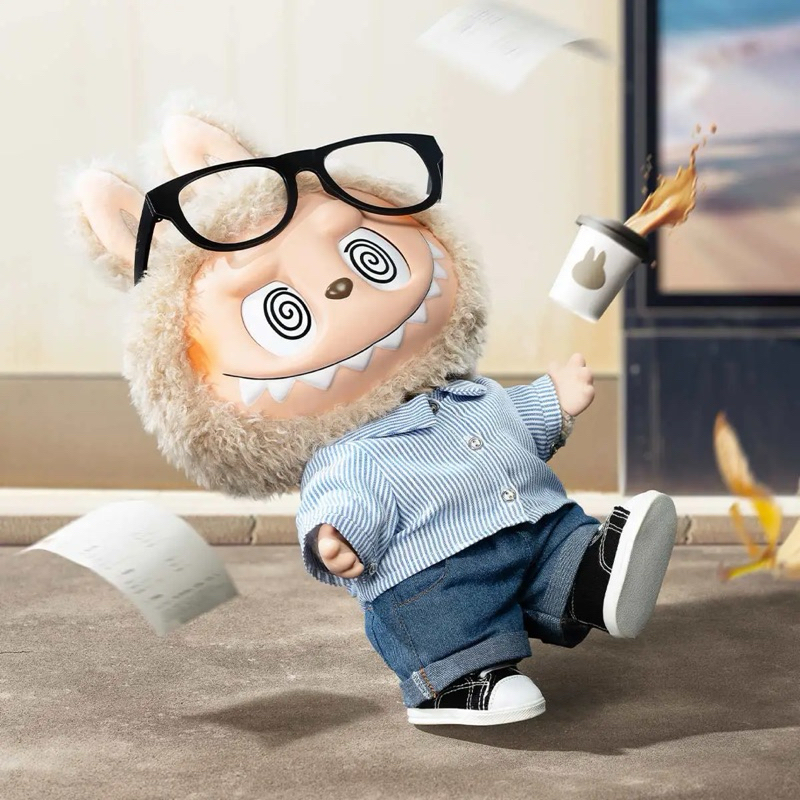 ใช้โค้ดลด 30% ️พร้อมส่งในไทย labubu Flip With Me -Vinyl Plush Doll ของ ...