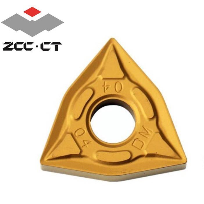 เม็ดมีด Inserts ZCC WNMG080408-DM YBC251 = 10 Pcs / 1 กล่อง | Shopee ...