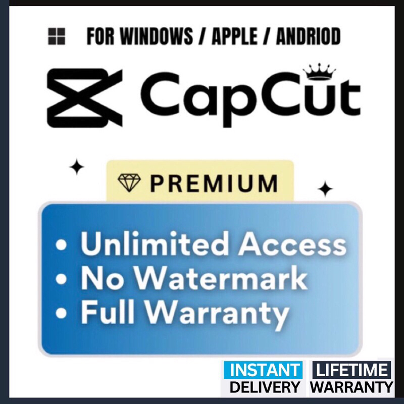 [feenshop] Cap.Cut Pro Premium Subscription | Full Warranty | Official ...