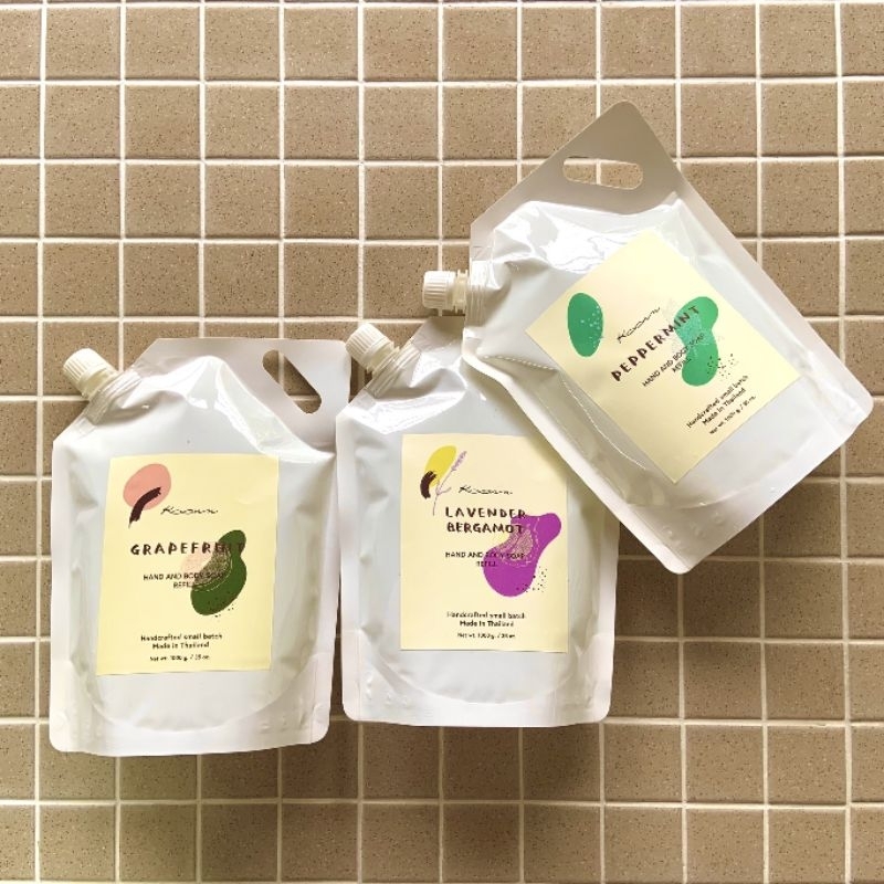 riri (**เปลี่ยนpackage) hand and body soap refill สบู่อาบน้ำล้างตัว รี ...