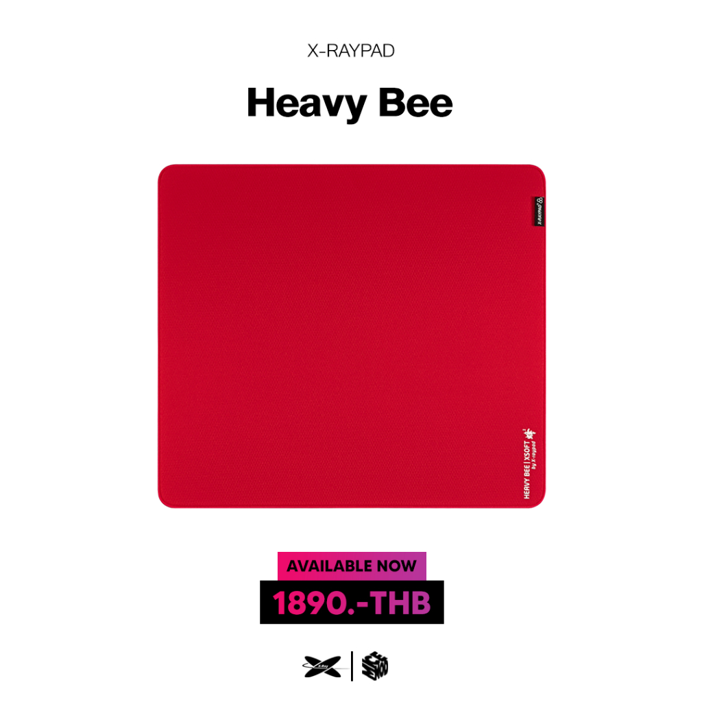 แผ่นรองเมาส์ X-raypad Heavy Bee (Uncoated) | Shopee Thailand