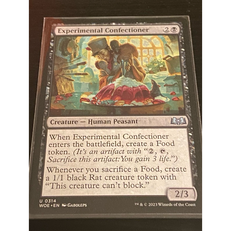 [MTG][WOE] Wilds of Eldraine: Experimental Confectioner การ์ดแท้ Magic ...