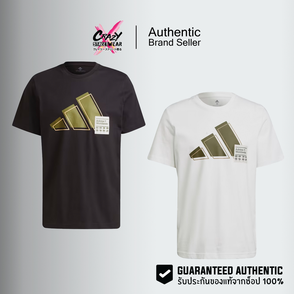 เสื้อยืด Adidas ของแท้ 100% รุ่น 3bar Logo Logo Tee ( GU3643 / GV5159 ...