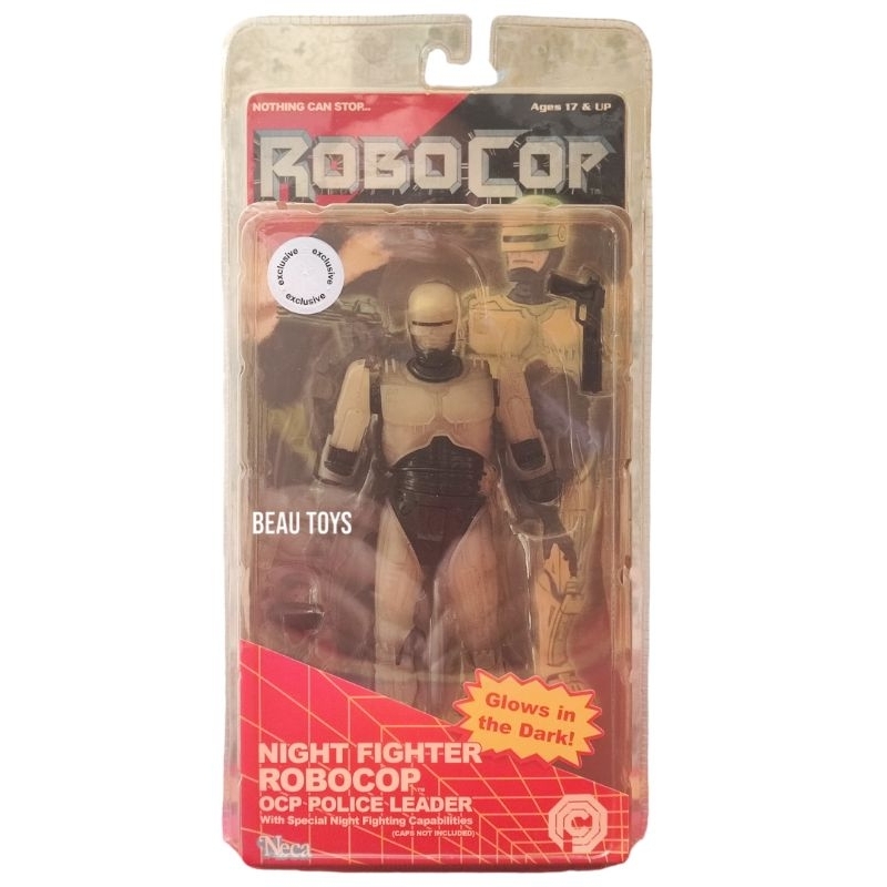 (ของแท้💯)Neca Robocop Night Fighter Robocop OCP Police Leader🔴 (มือ1 ...