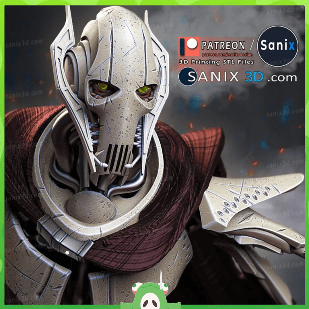 [Sanix3D]General Grievous (Fan Art) โมเดลเรซิ่น3D print ทั้งตัว งานแฟนอาร์ต | Shopee Thailand