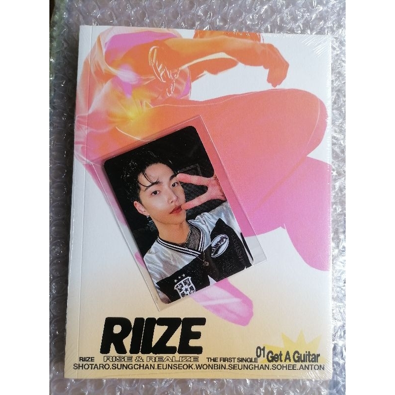 (ส่งฟรีโดยไม่ต้องใช้โค้ด) - RIIZE - The 1st Single Album ‘Get A Guitar การ์ดเบเน + อัลบั้มไม่แกะ ...