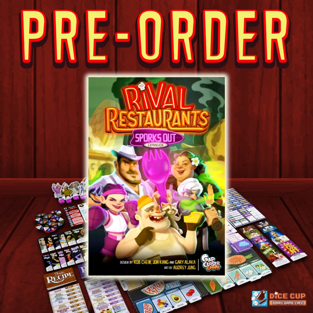 [พรีออเดอร์ ของแท้] Rival Restaurants SPORKS OUT ADD ON & EXP. [Expansion Back for Seconds ...