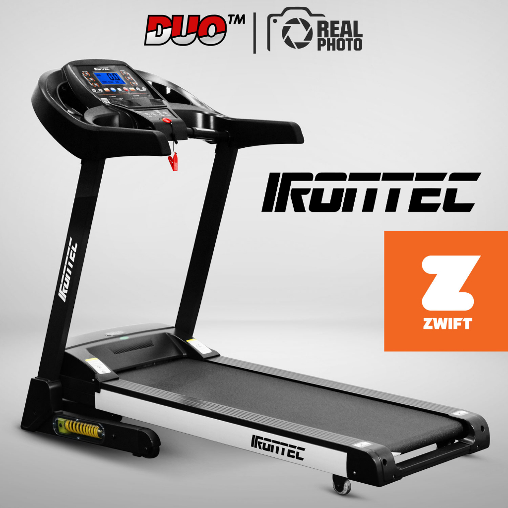 [PRE-ORDER 30 วัน] ลู่วิ่งไฟฟ้า รุ่น DUO - เครื่องออกกำลังกาย แบรนด์ IRONTEC | Shopee Thailand