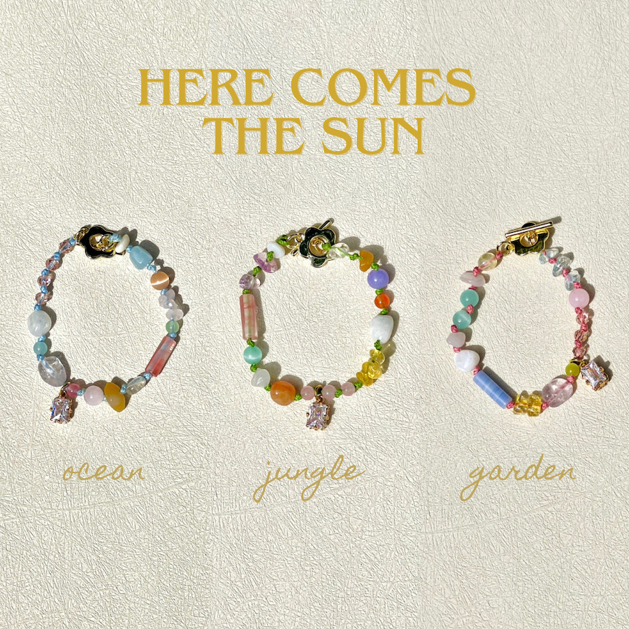 daintyme - Here Comes the Sun bracelet กำไลหิน กำไลลูกปัดแฮดเมด | Shopee Thailand