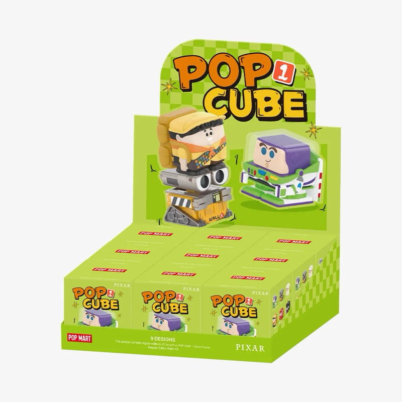 Disney/Pixar POP CUBE- 1/2/3 Series Figures คอลเลคชั่นใหม่ล่าสุด POP ...