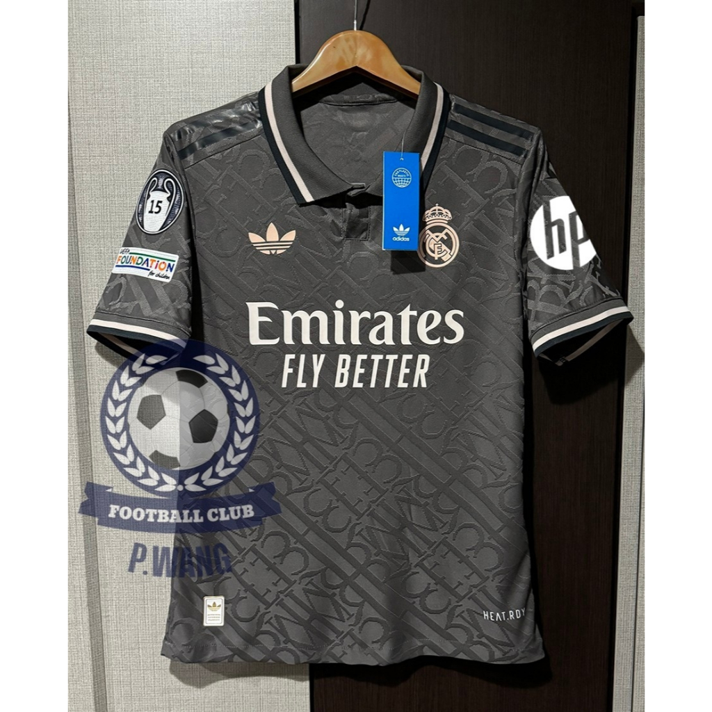 ใหม่ล่าสุด!! เสื้อฟุตบอล เรอัล มาดริด Third ชุดสาม 2024/25 [ Player ] เกรดนักเตะ ฟลูออฟชั่นพร้อม ...