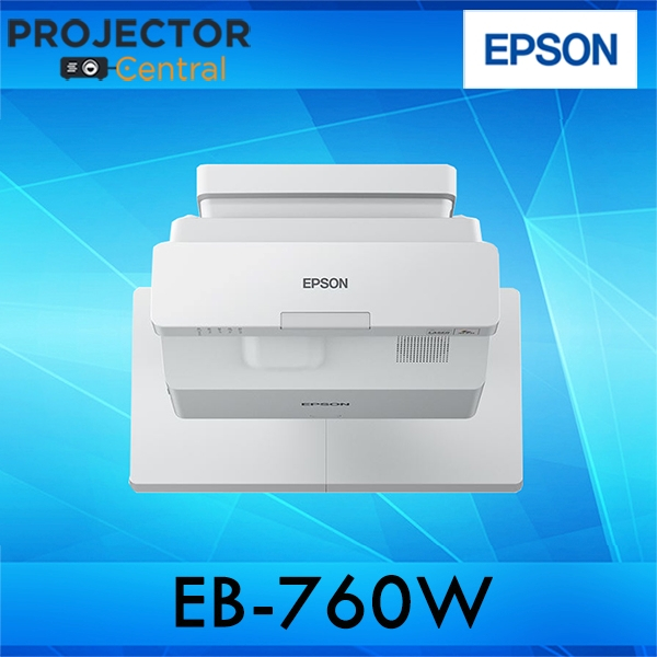 Epson EB-760W WXGA 3LCD Laser Projector (4100 Ansi Lumens / WXGA) | Shopee Thailand