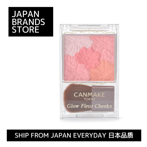 [Ship from Japan Direct] CANMAKE Glow Fleur Cheeks 3 colors 6.3g ...