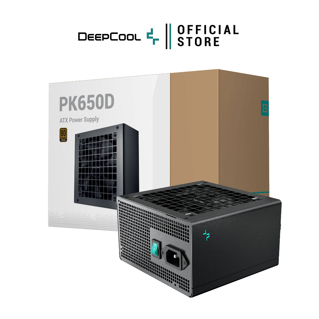 DEEPCOOL - POWER SUPPLY 650W PK650D (80+Bronze) | Shopee Thailand