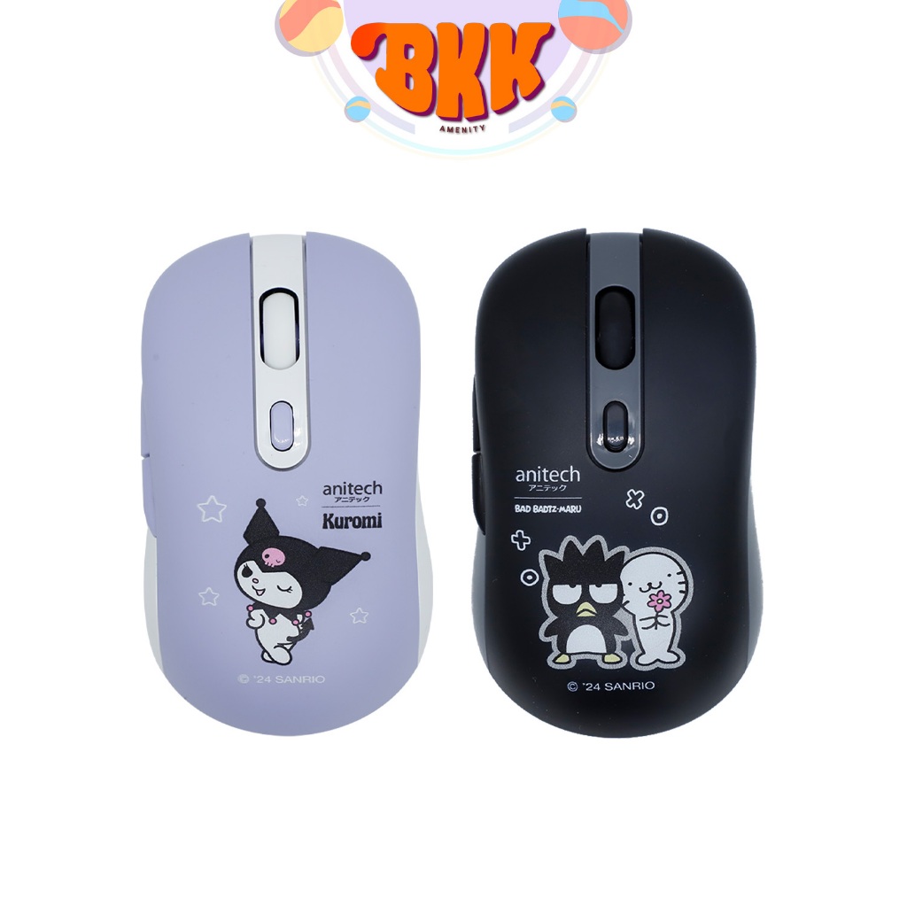 Anitech X Sanrio เมาส์ไร้สาย รุ่น KU-W239 และ XO-W239 ( 1 ชิ้น ...