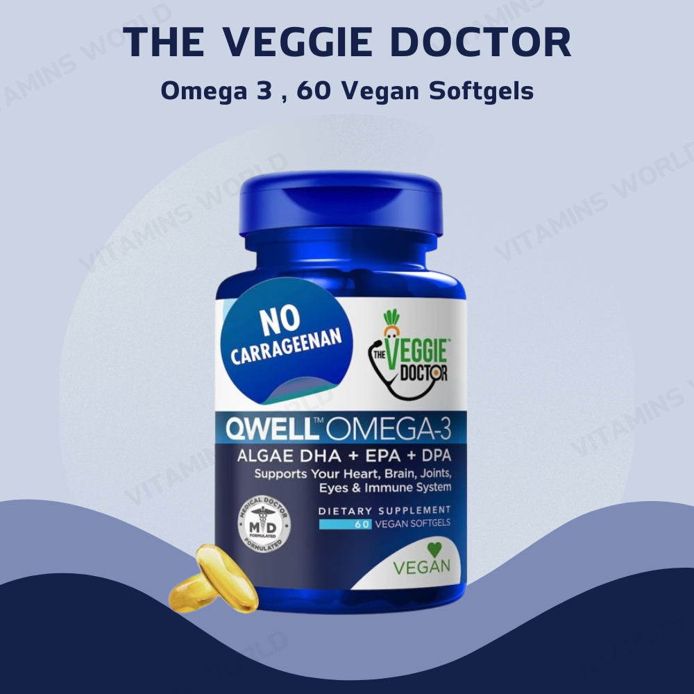 The Veggie Doctor, Omega 3 Better Than Fish Oil Supplements, Vegan ...