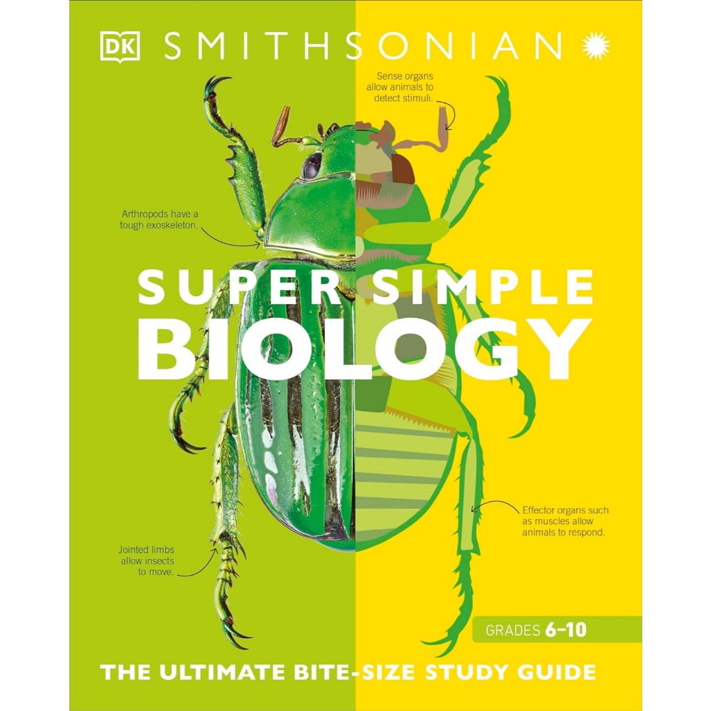 (ภาษาอังกฤษ) SUPER SIMPLE BIOLOGY: THE ULTIMATE BITESIZE STUDY GUIDE ...