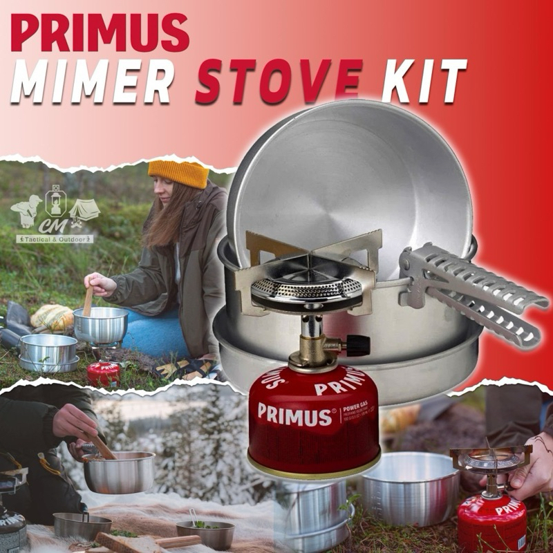ชุดเตาพร้อมหม้อ PRIMUS MIMER STOVE KIT | Shopee Thailand