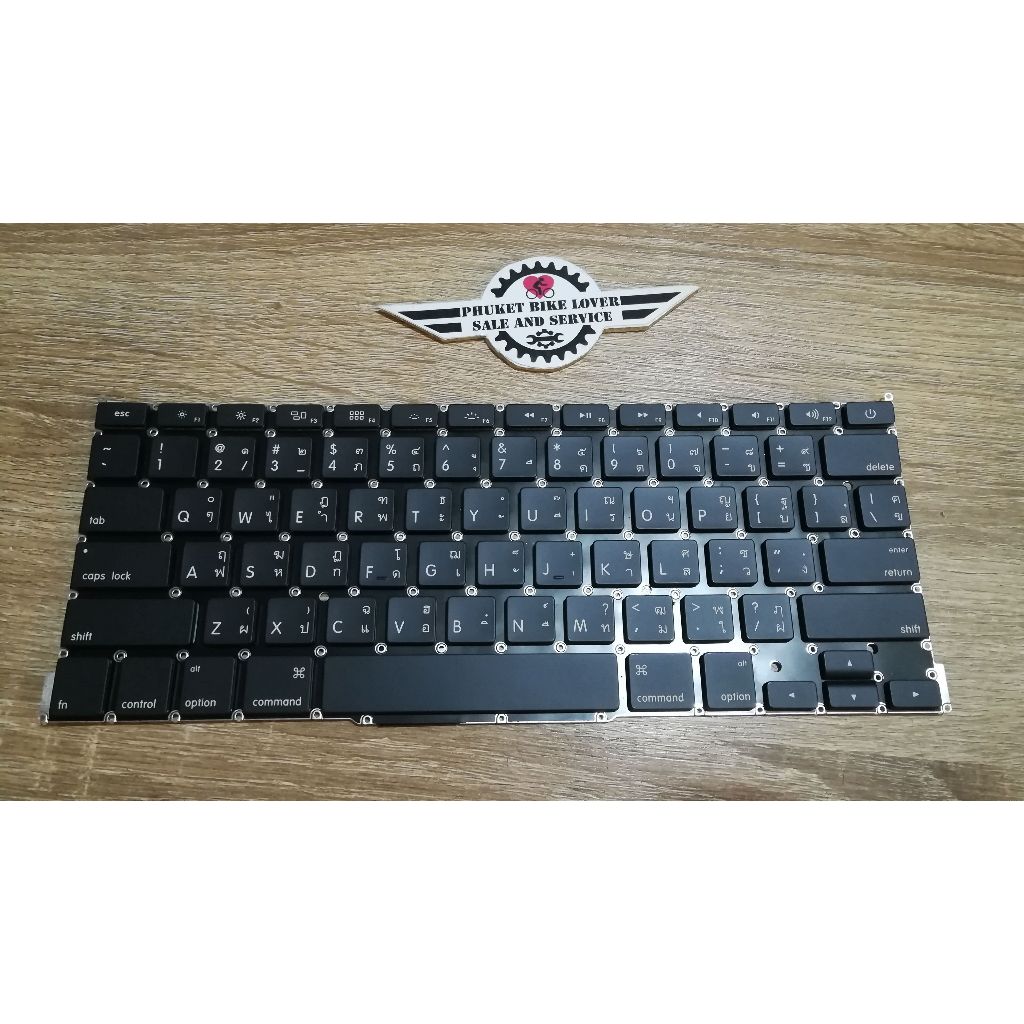 คีย์บอร์ด macbook Keyboard Mac Model. A1502 / คีย์บอร์ด แมค A1502 / TH ...