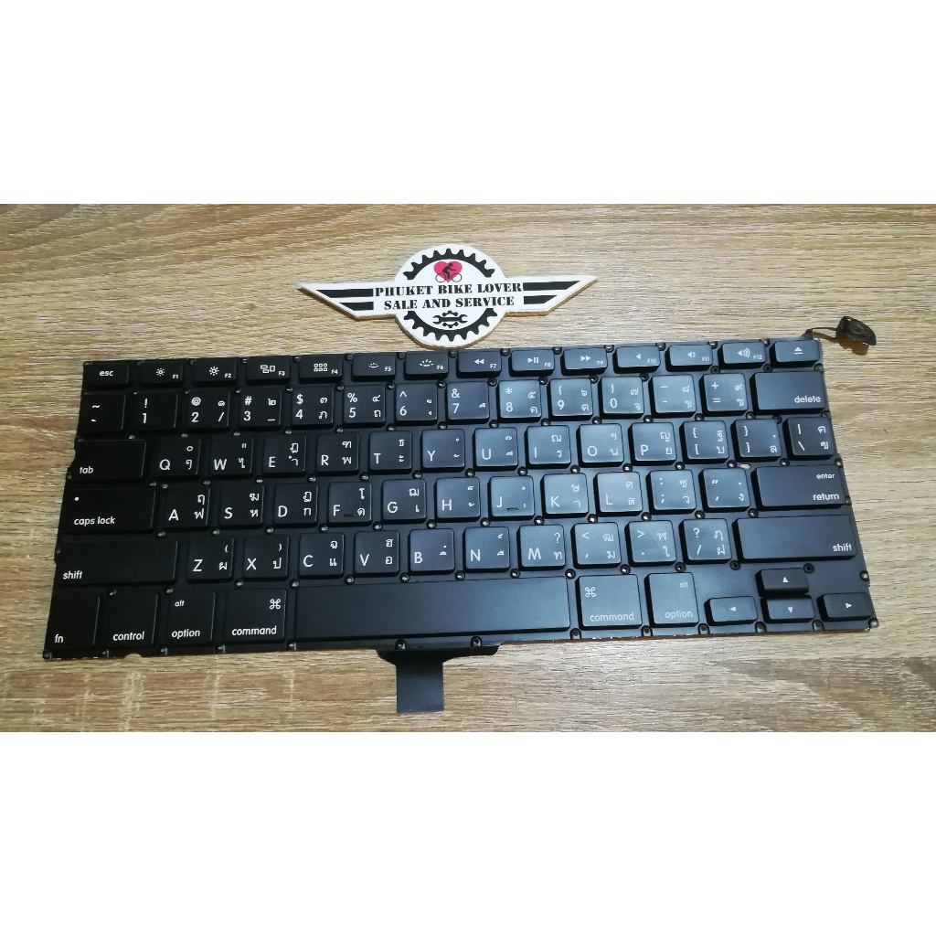 คีย์บอร์ด Macbook Keyboard Mac Model A1278 คีย์บอร์ด แมค A1278 Th