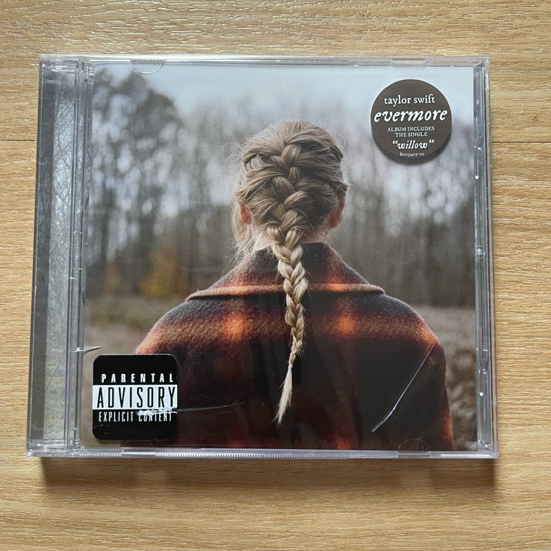 แผ่นซีดี CD Taylor Swift - Evermore,CD, Album, Deluxe Edition Mexico ...