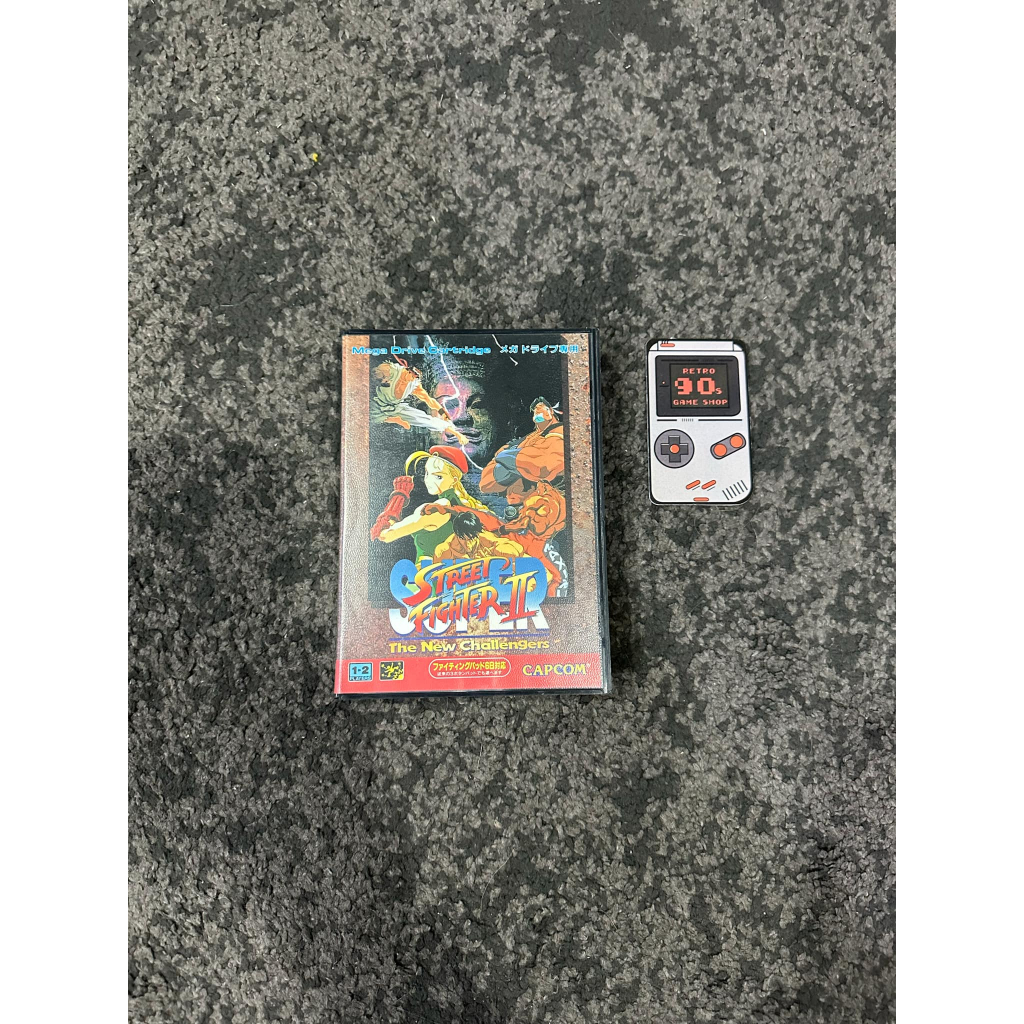 Capcom Cartridge Megadrive 16 Bit Super Street Fighter II: The New ...
