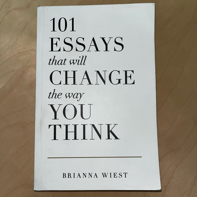 101 Essays that will change the way you think (English version ...