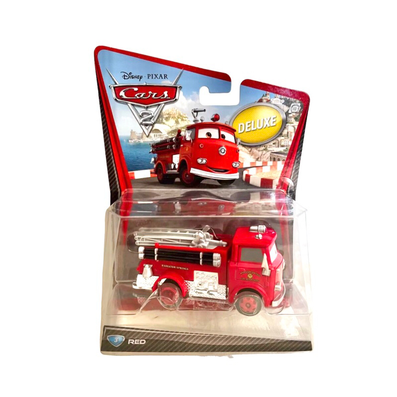 Disney Pixar Cars 2 Deluxe Oversized Red Diecast | Shopee Thailand