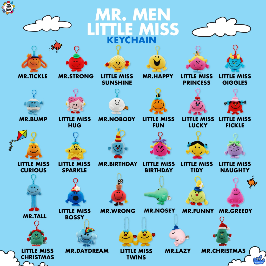 ตุ๊กตา MR.DAYDREAM ขนาด 10 นิ้ว (Mr.men and Little miss) | Shopee Thailand