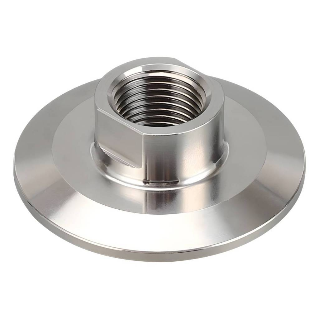 NPT 316L Sanitary Female Threaded Ferrule มีขนาด 1/4''-1 นิ้ว | Shopee ...