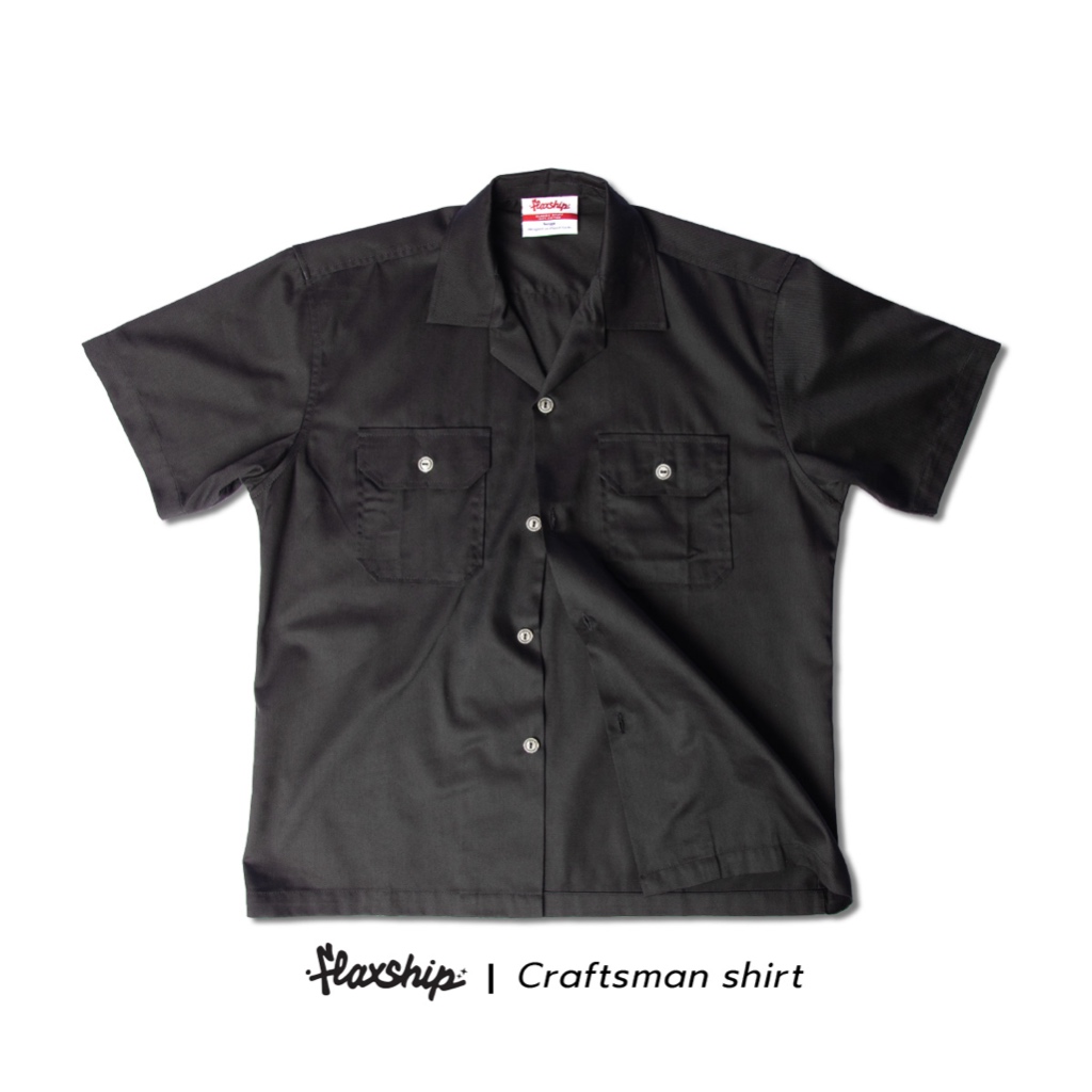 Craftsman shirt เสื้อเชิ้ตเเขนสั้น รุ่น Craftsman | Shopee Thailand