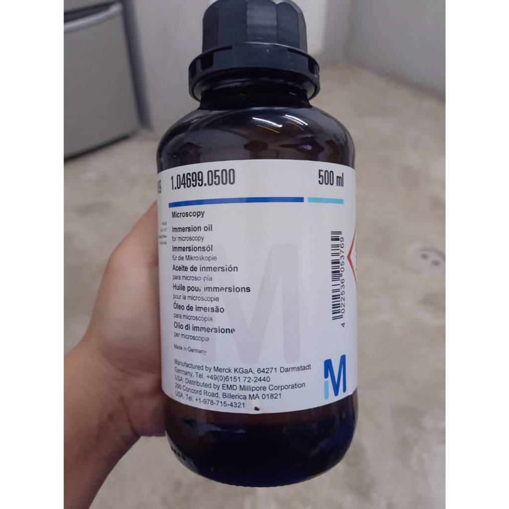 Immersion Oil น้ำมันสำหรับกล้องจุลทรรศน์ ยี่ห้อ Merk | Shopee Thailand