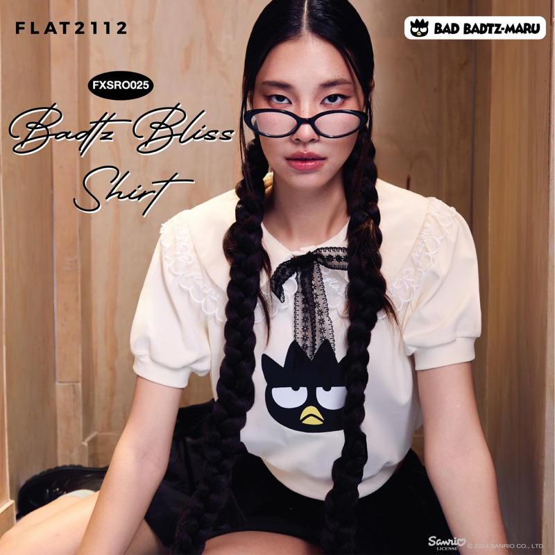 FLAT2112 FXSRO025 : BADTZ BLISS SHIRT เสื้อยืด คอปก | Shopee Thailand