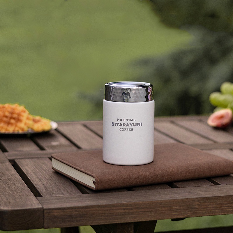 แก้วกาแฟ Mini SITARAYURI แก้วสแตนเลสเก็บอุณหภูมิ แก้วเก็บความร้อน/เย็น 210ml/420ml รับประกันไอ ...
