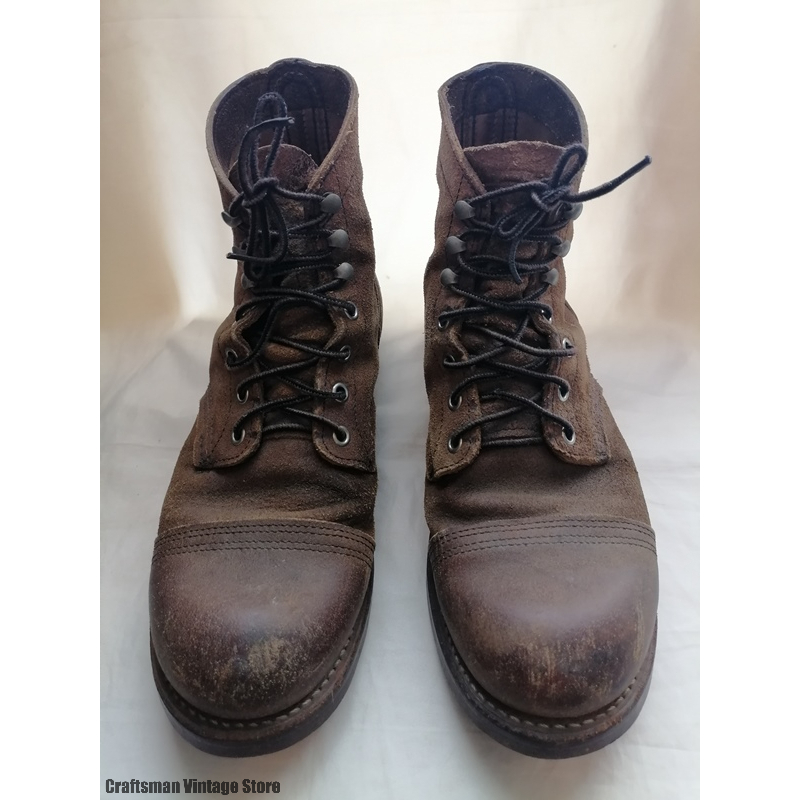 ด่วน!! หมดแล้วหมดเลย🔥รองเท้า red wing 8113 IRON RANGER🔥Size 9D | Shopee ...