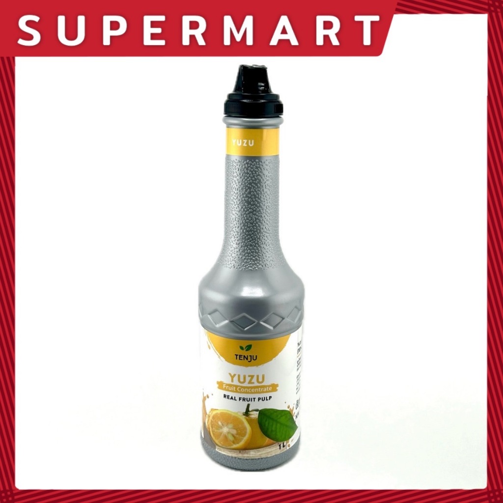 SUPERMART Tenju Yuzu Syrup 1 L. เท็นจู น้ำผลไม้เข้มข้นรสยูซุ 1 ลิตร ...