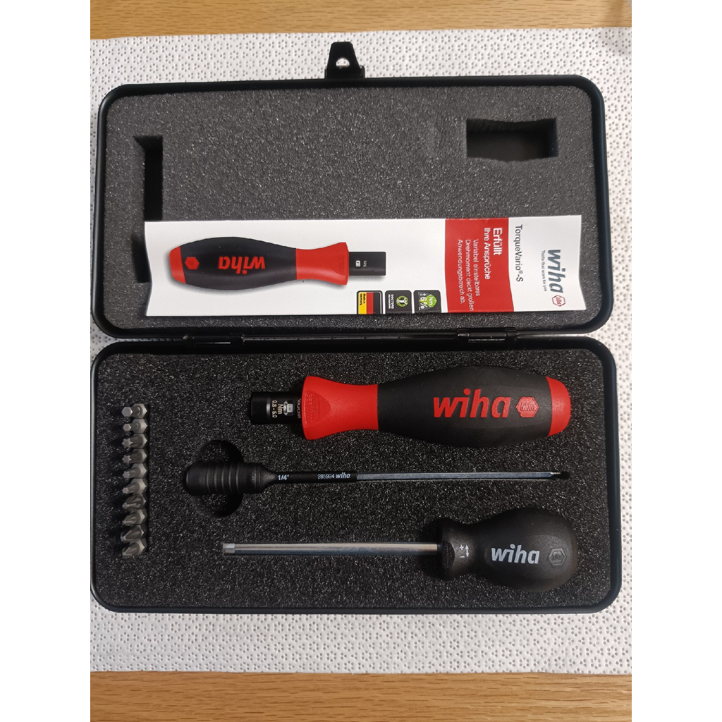 German-made WIHA torque screwdriver 2852S10 TorqueVario 0.8-5.0 Nm ไขควง ทอรค์จากเยอรมัน ...