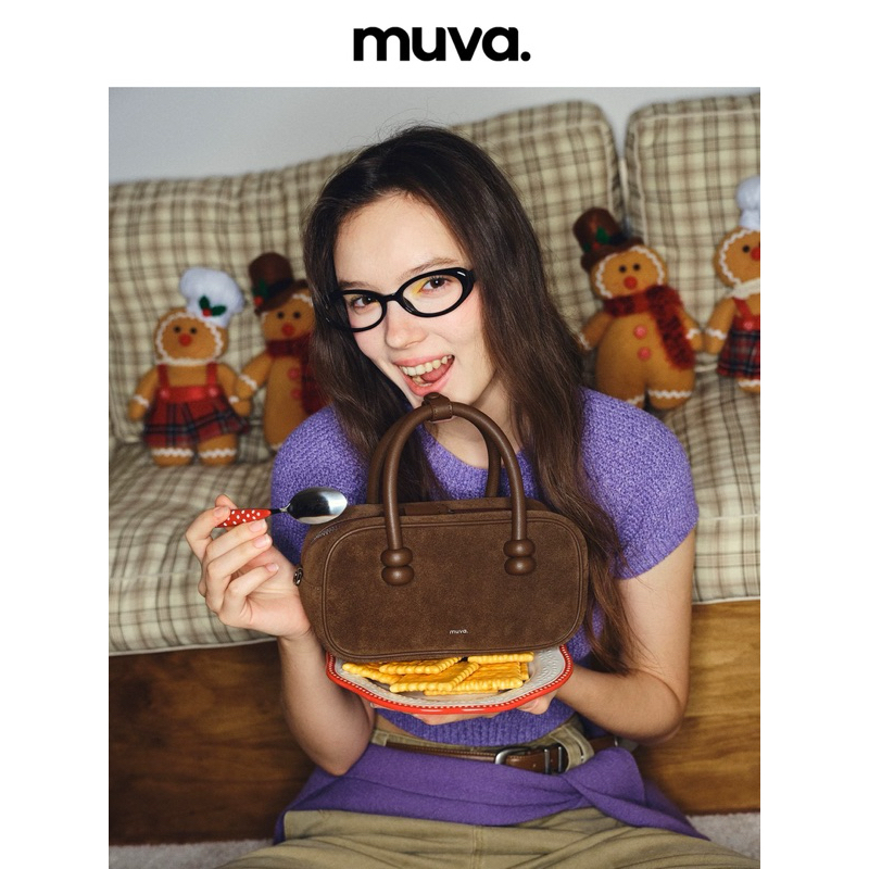 พรีออเดอร์ muva bag กระเป๋าสะพายข้างขนาดน่ารักใส่มือถือได้ของแท้จาก ...