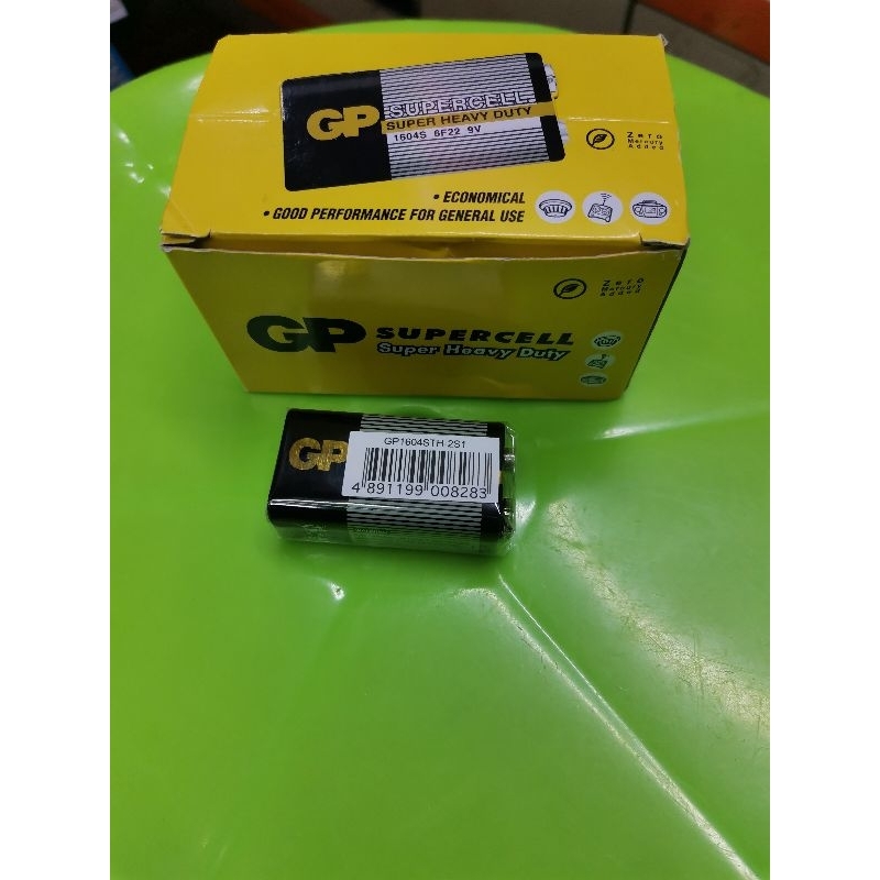 ถ่าน GP 9V SUPERCELL | Shopee Thailand