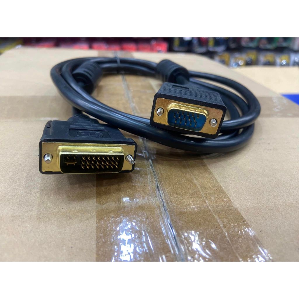ส่งจากไทย สาย DVI to VGA สายแปลง ตัวแปลง 1.8ม. 3ม. 5M. 10M. | Shopee Thailand